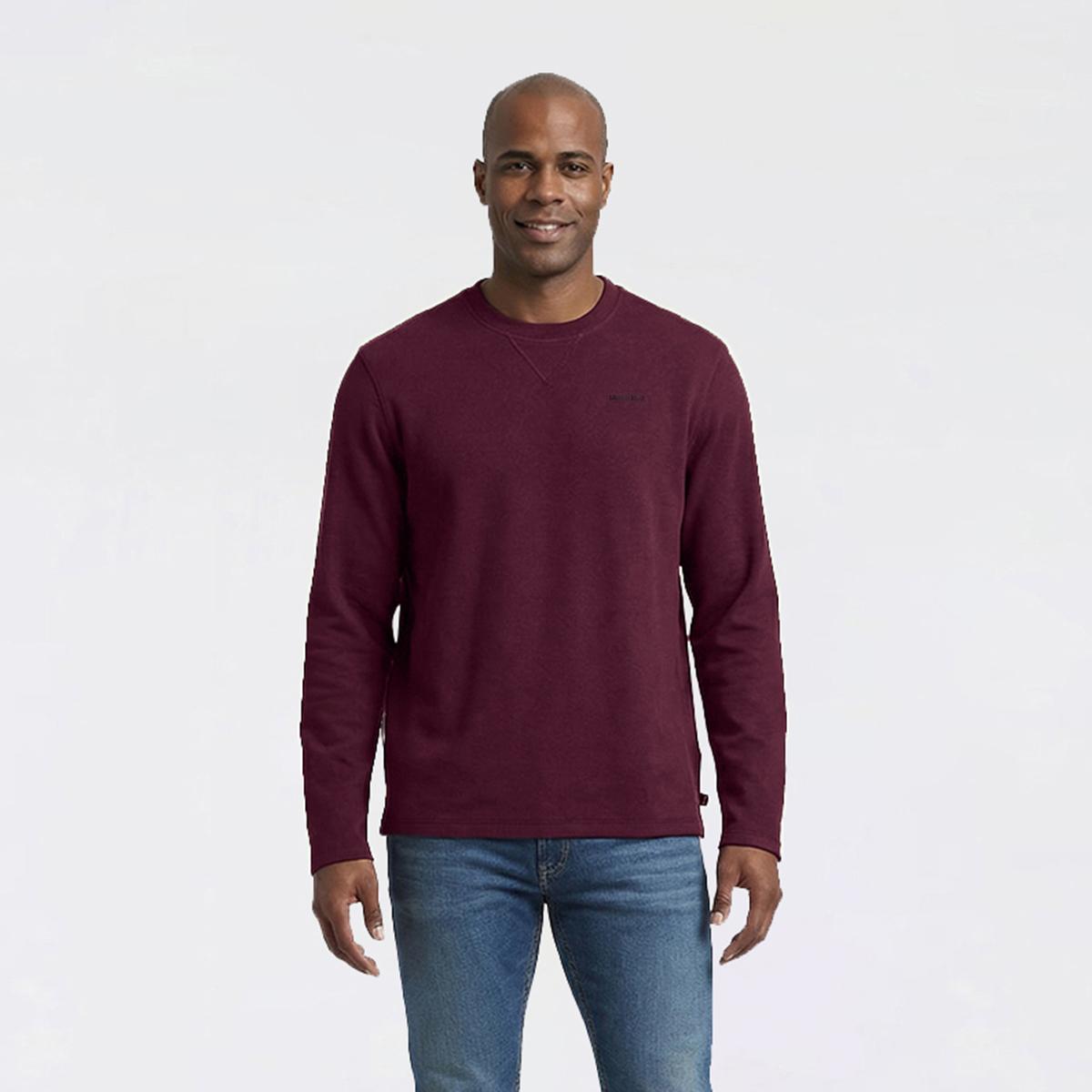 Click here for Mens LANDS END(R) Brushed Pique Long Sleeve Crew N... prices